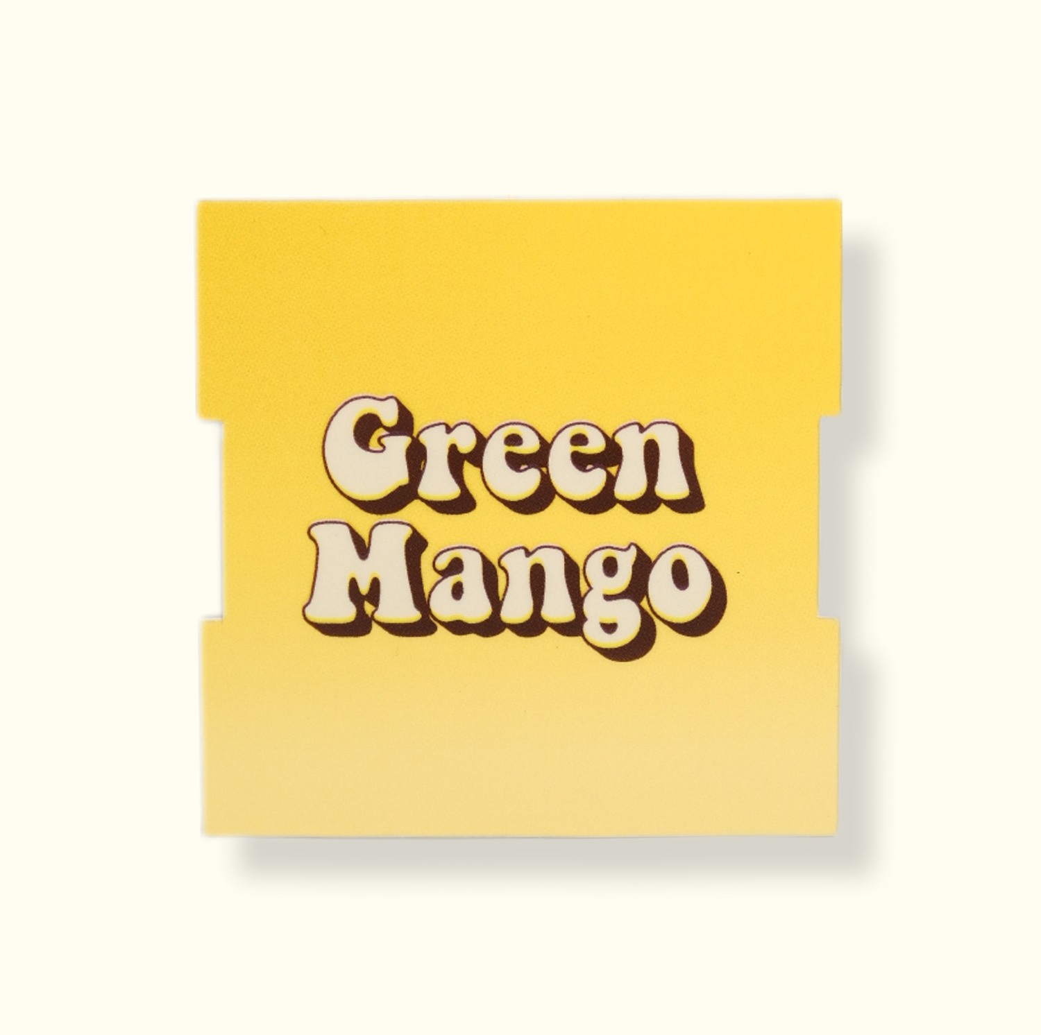 DRINK DISPENSER LABELS (GREEN MANGO)