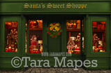 Christmas Shoppe in Christmas Town- Holiday Christmas Street ...