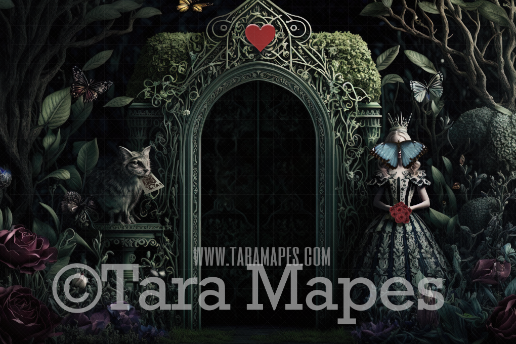 Dark Alice In Wonderland Wallpaper