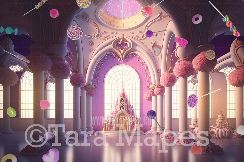 Disney Inside Castle Background