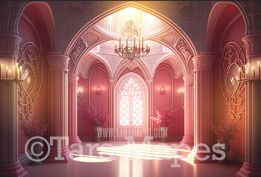 Castle Throne Room Background