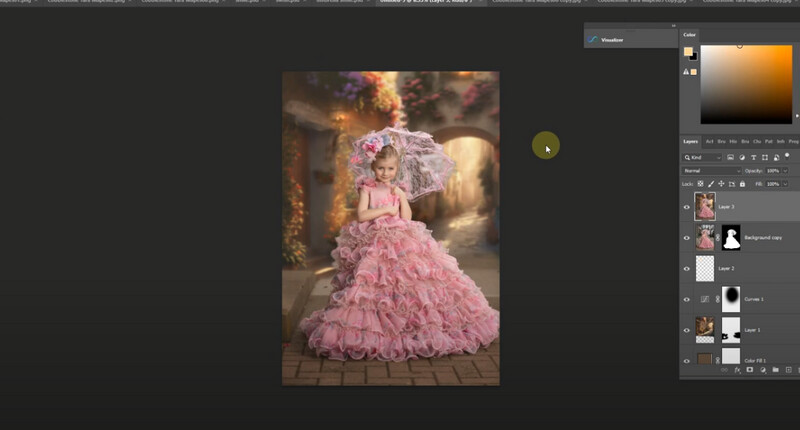 Free Photoshop Tutorial: Swapping Backgrounds in Photoshop - Adding ...