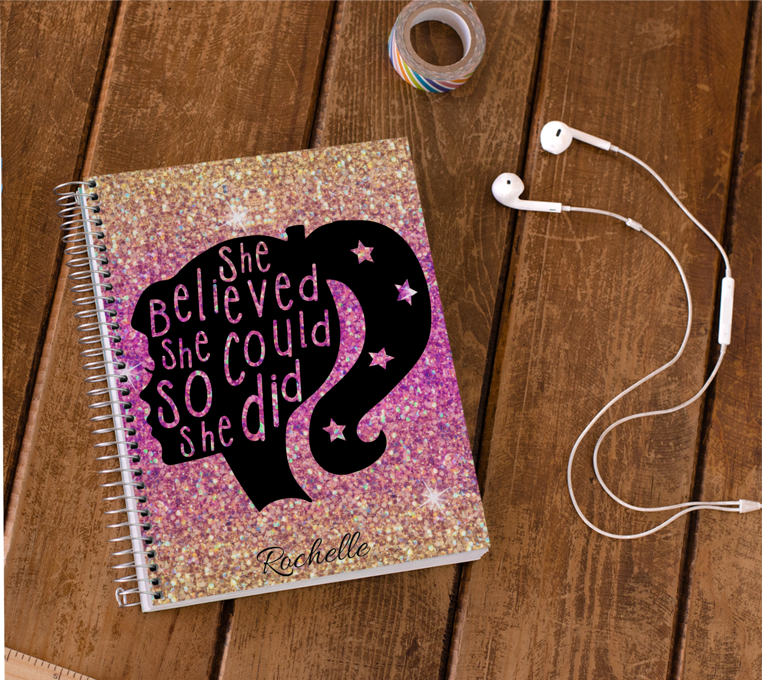 Personalized Journal/Notebooks-Inspired Princess1
