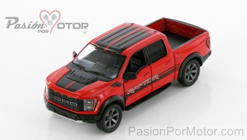 5 Pulgadas / 1:46 Ford F-150 Raptor Pick Up 2022 Rojo Livery Edition ...