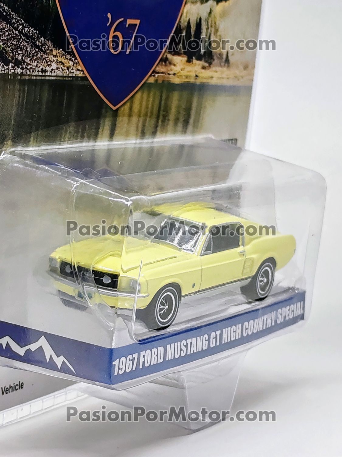 1:64 Ford Mustang Fastback GT High Country Special 1967 Amarillo ...