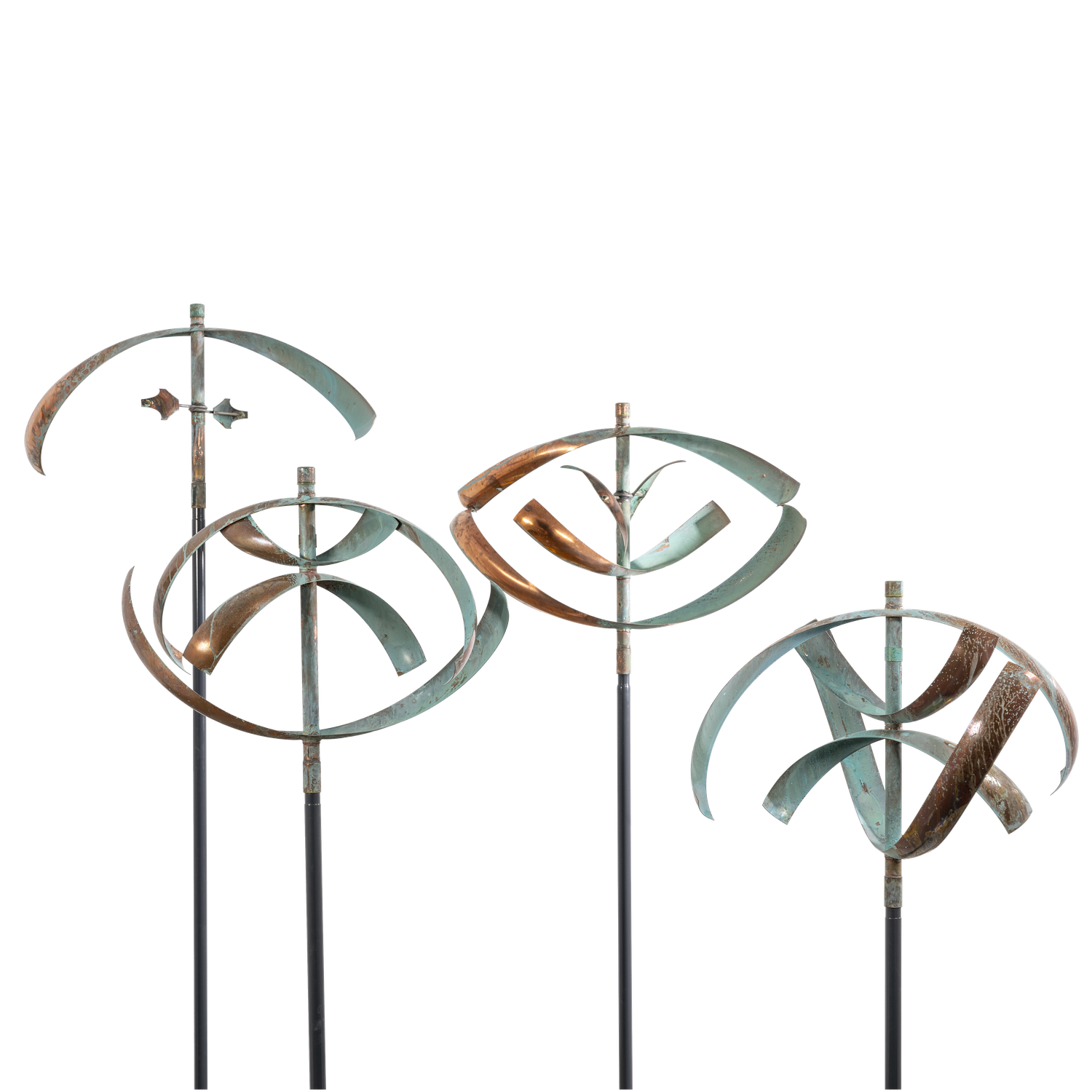 Copper Windsculptures