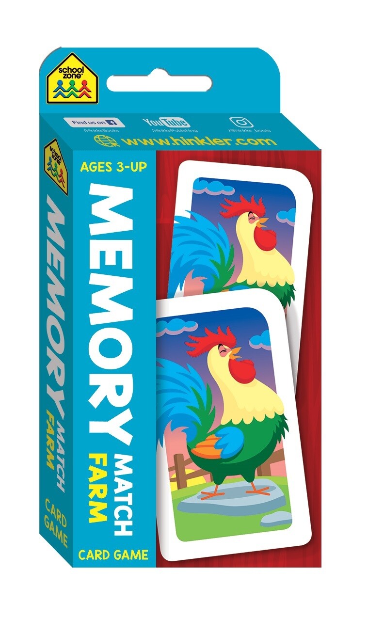 WELCOME MEMORY MATCH FARM CARD GAME WELCOME MEMORY MATCH FARM CARD GAME