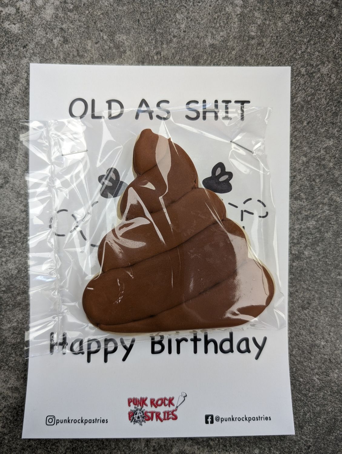 Shit Cookie Card