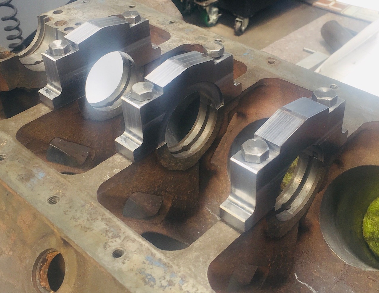 DAIMLER BILLET STEEL MAIN CAPS