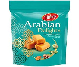 Tiffany Arabian Delights Premium Toffees Delicious Arabian Flavours 600gm