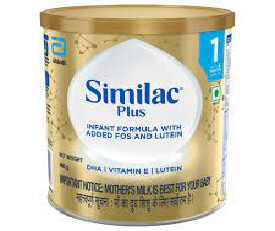 Similac Plus Infant Formula Stage 1 Up to 6 Months Tin - 400g (995)