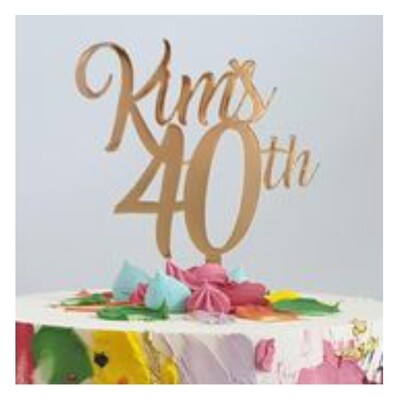 Birthday Cake Toppers