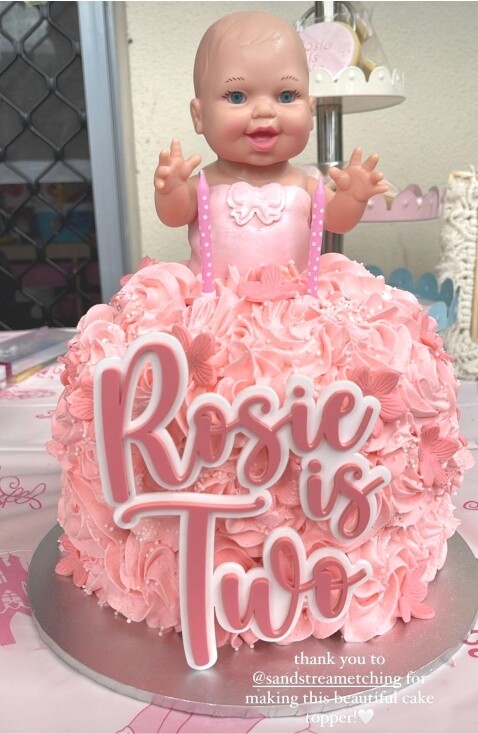Rosie Layered Cake Topper