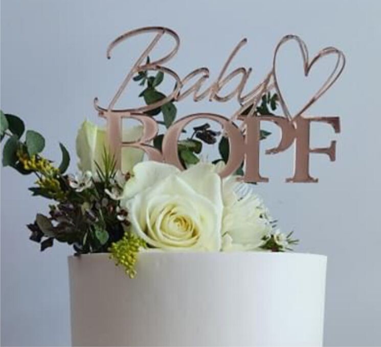 Birthday Cake Topper Design 16