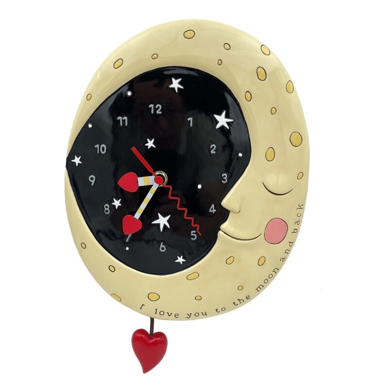 'Moon and Back' Allen Designs Pendulum Clock