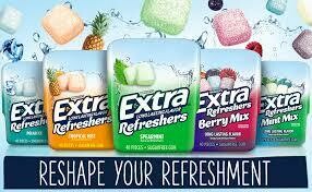 Extra Refreshers Gum Bottle