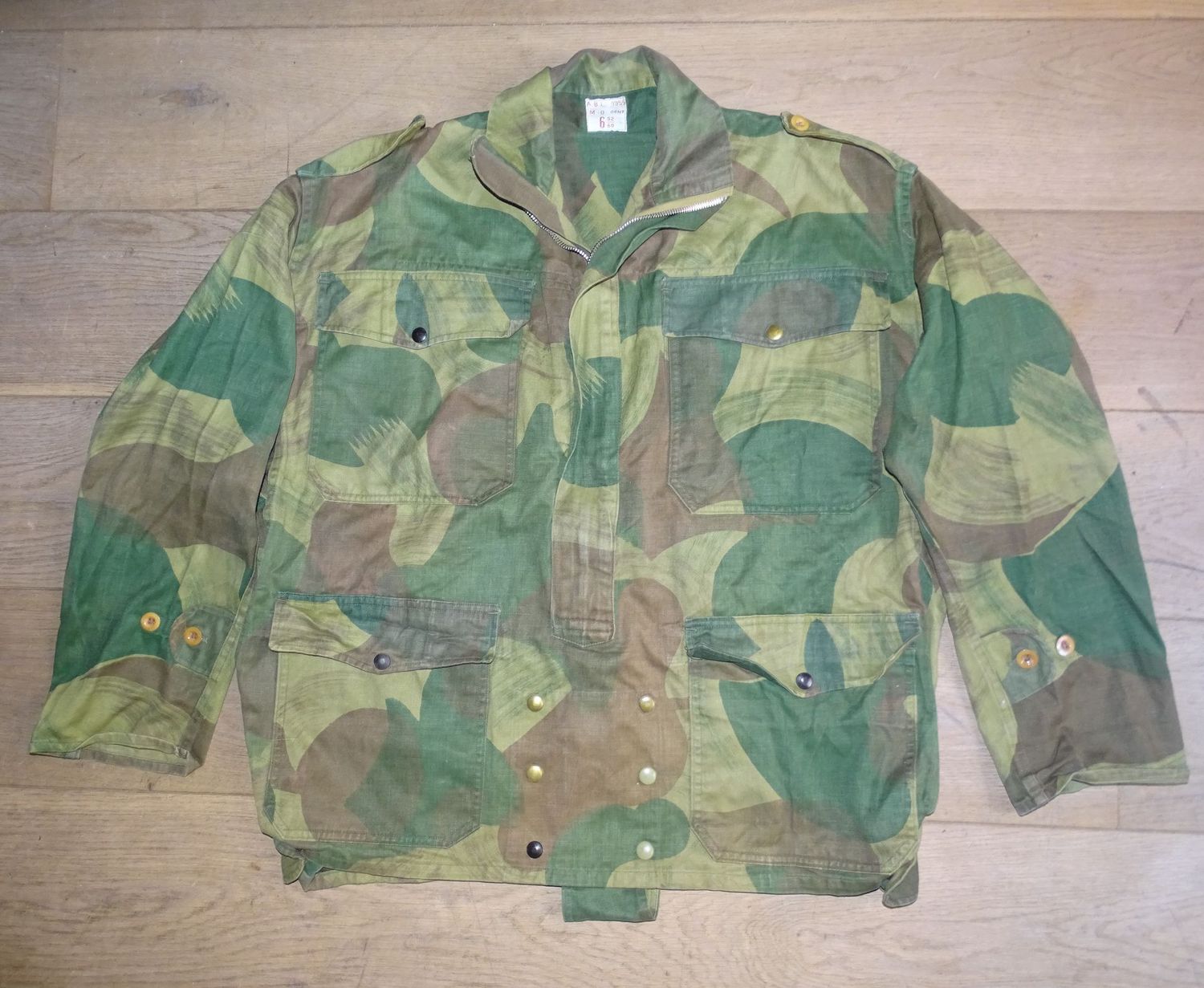 Denison Smock ABL camouflage Congo 1955 ,superbe.
