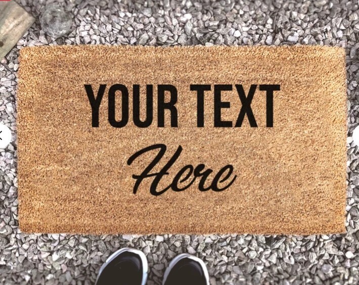 Design your own Welcome Mat
