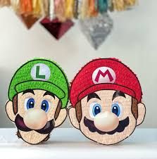 Super Mario or Luigi Piñata