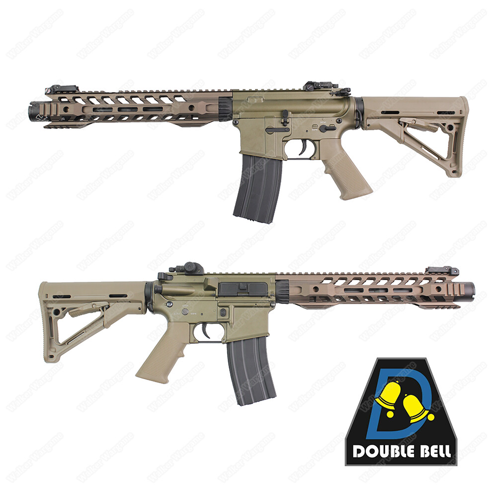 Double Bell 076 M4 w/ 12" Skeletonized Handguard Airsoft AEG Rifle