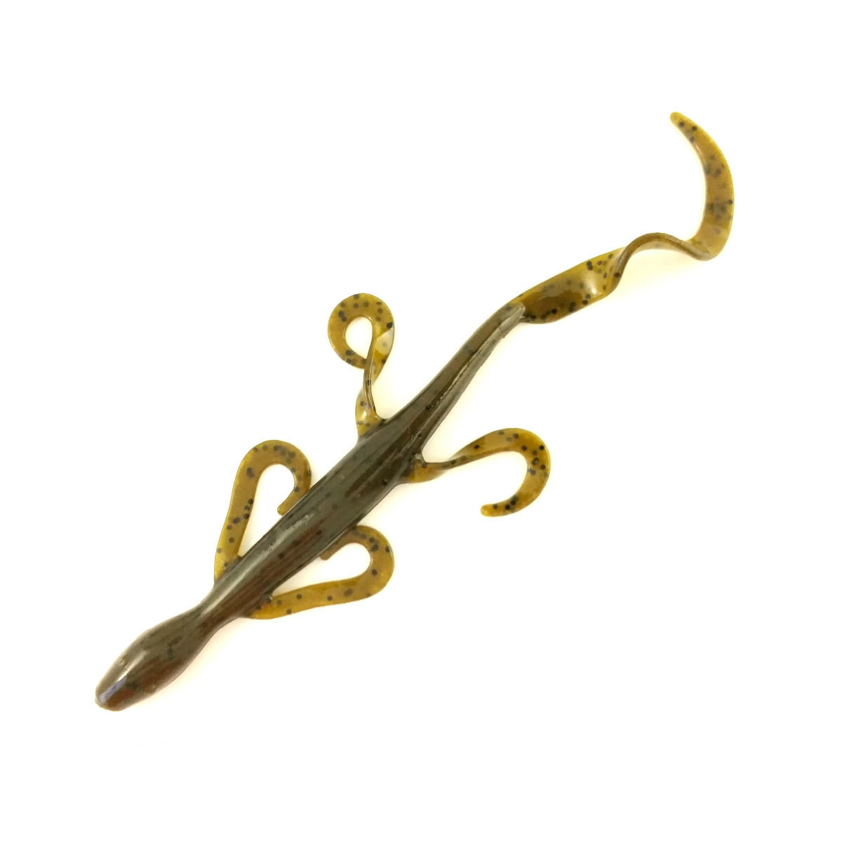 6″ Lizard Lure – Green Pumpkin – Dolittle and Fishmore – Fishing Lures ...