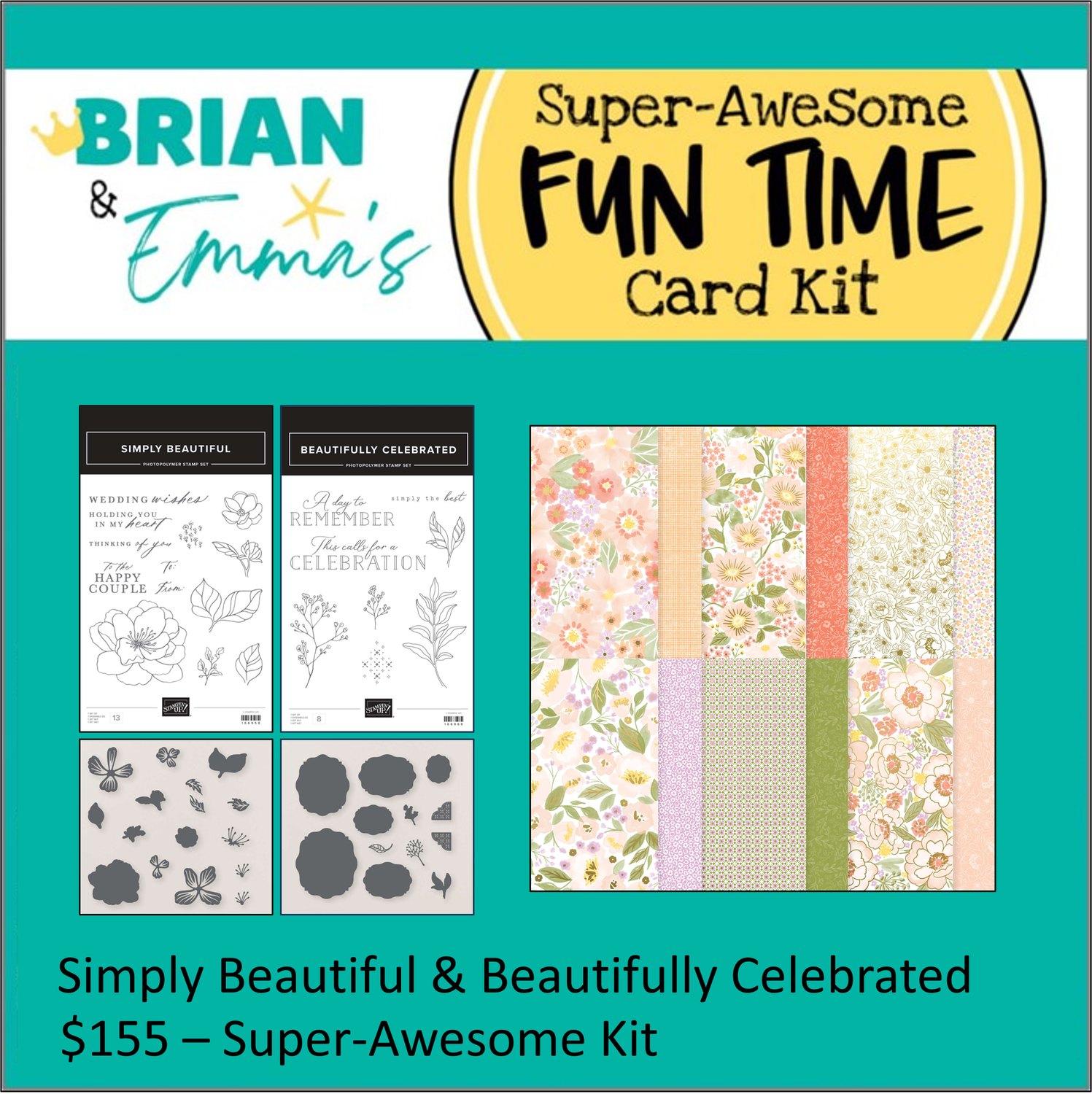 0023 – Simply Beautiful & Beautifully Celebrated Kit – Super-Awesome ...