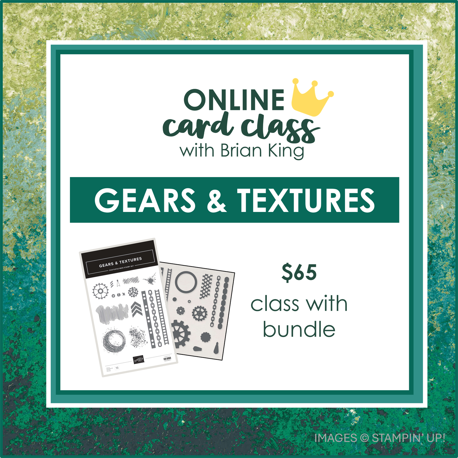 Gears & Textures Online Card Class – bundle – Brian’s Retired Products ...