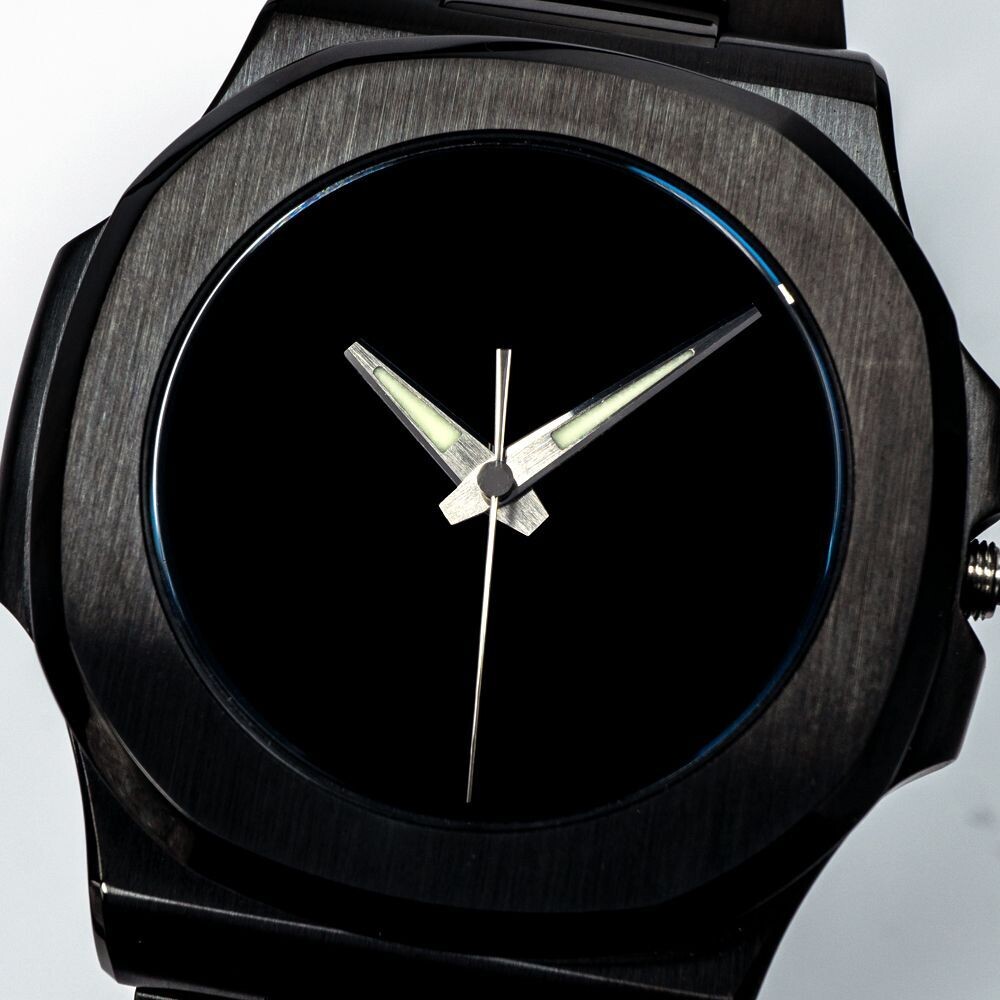 Authentic Musou Black ultrablack paint dial mechanical watch