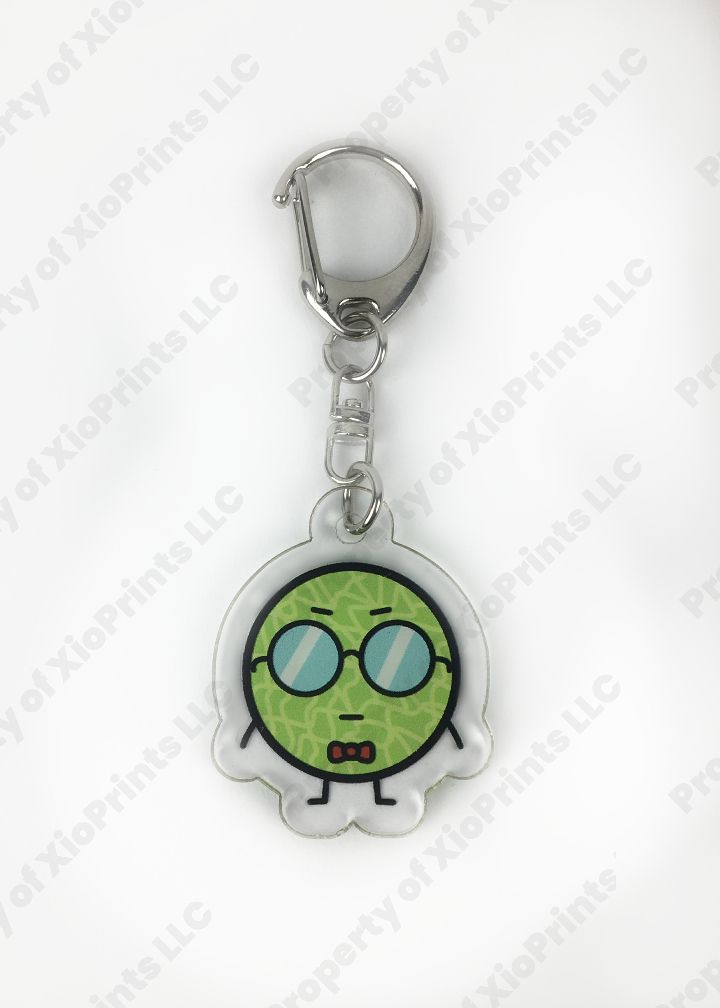 1 inch Clear Acrylic Charms