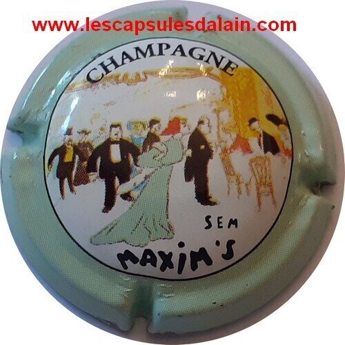 CAPSULE CHAMPAGNE DE CASTELLANE MAXIM'S RÉF N°7