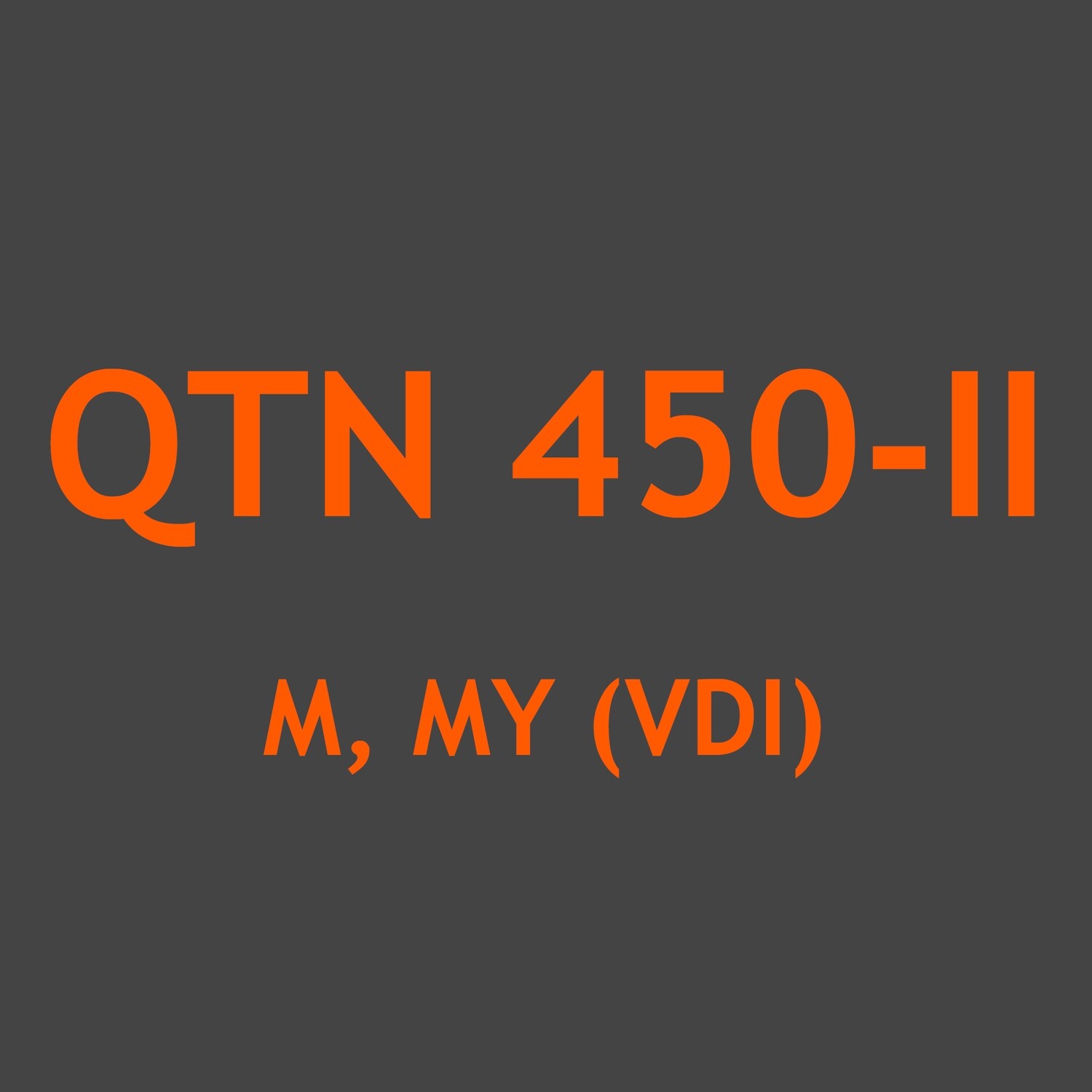 QTN 450-II M, MY (VDI) - Mazak Static Toolholders – Chevin Tools Online ...