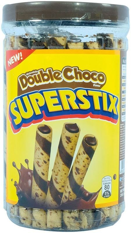 Wafersticks Superstix Double Choco 266.50g