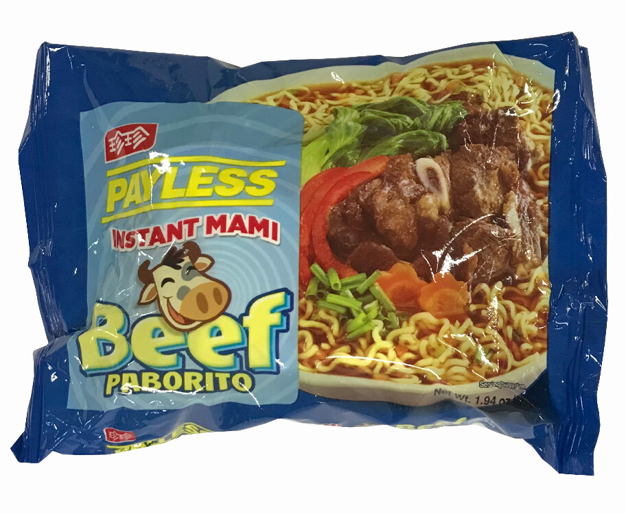 Payless Instant Mami Beef Paborito