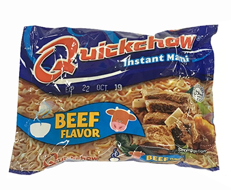 Quickchow Instant Mami Beef Flavor 55g