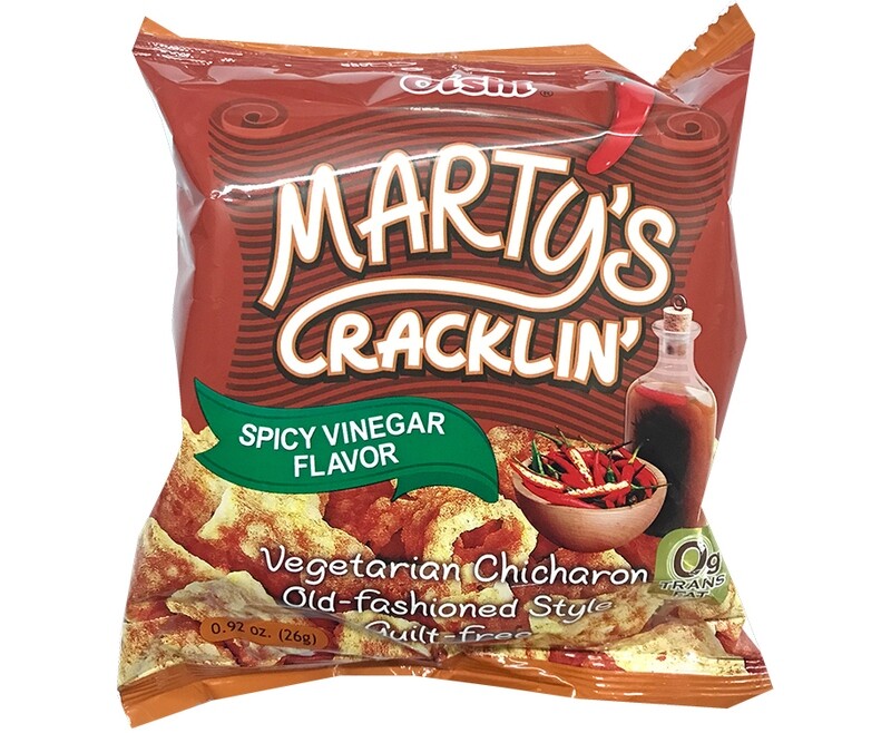 Oishi Marty's Cracklin' Spicy Vinegar Flavor 26g