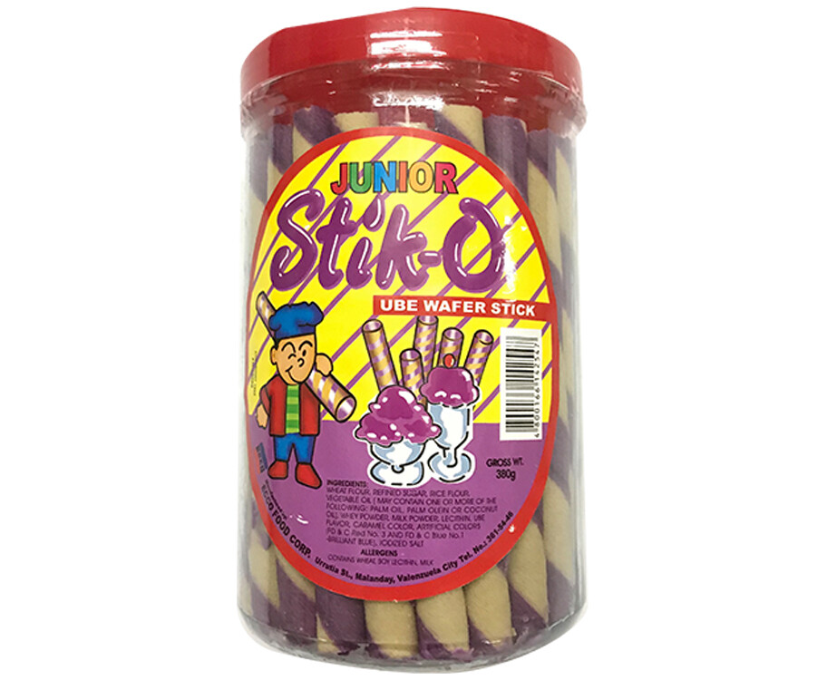 Junior Stik-O Ube Wafer Stick 380g