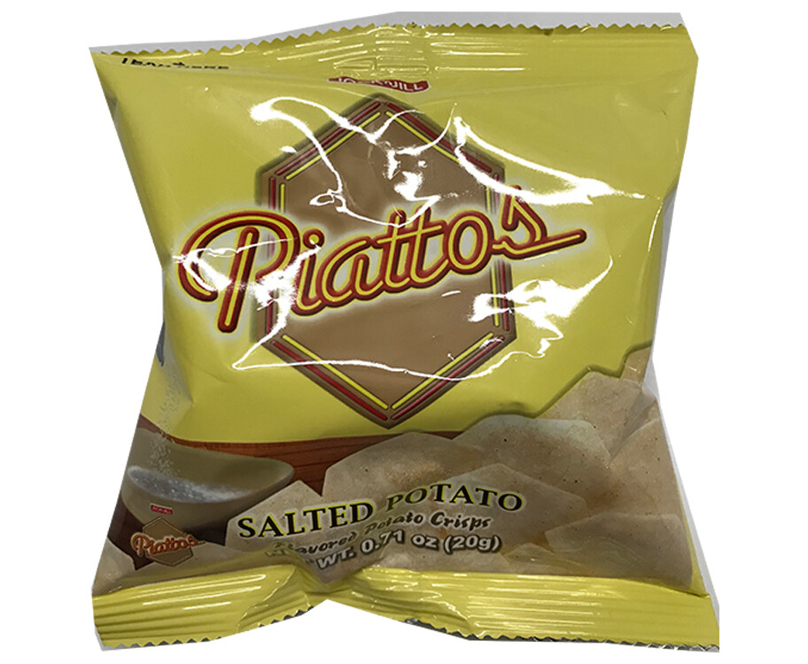 Jack 'n Jill Piattos Salted Potato Flavored Potato Crisps 40g