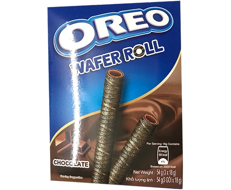 Oreo Wafer Roll Chocolate (3 x 18g) 54g