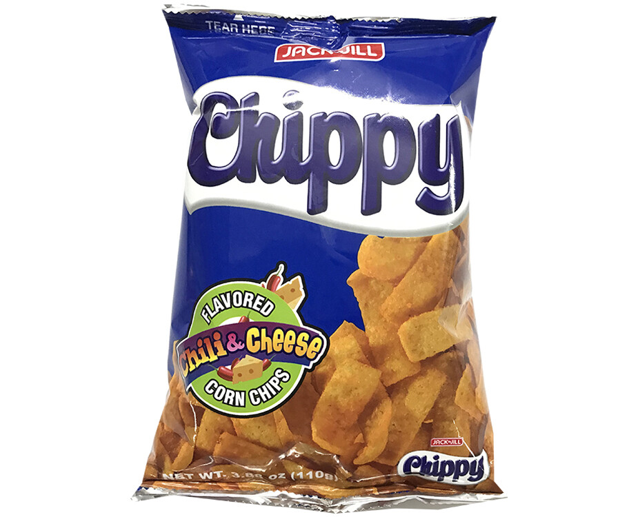 Jack 'n Jill Chippy Chili & Cheese Flavored Corn Chips 110g