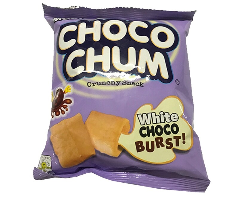Moby Choco Chum Crunchy Snack White Choco Burst 32g