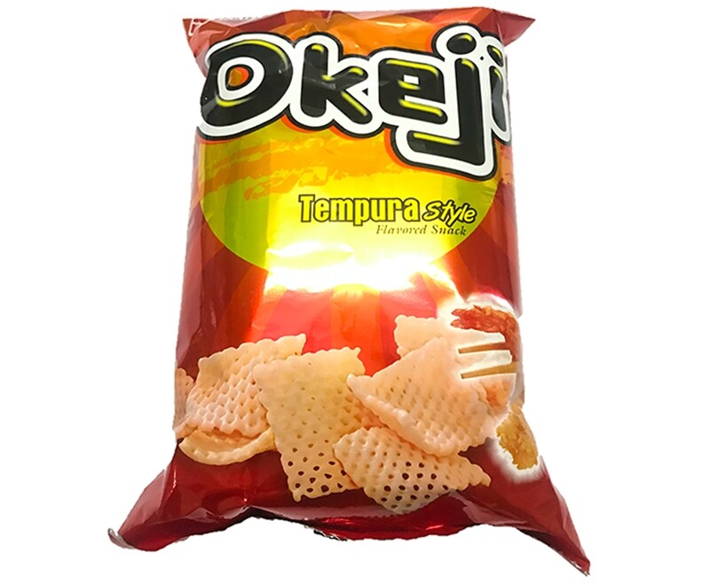 Nutri Snack Okeji Tempura Style Flavored Snack 100g