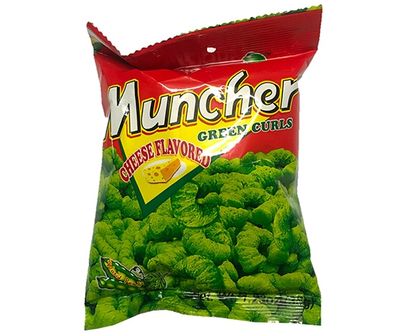 W.L. Foods Muncher Cheese Flavored Green Curls 35g