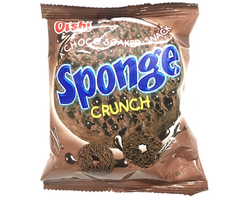 Oishi Sponge Crunch Choco Soaked Snack 30g