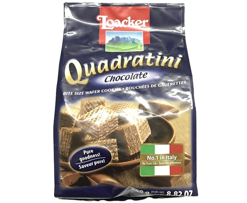 Loacker Quadratini Chocolate 250g