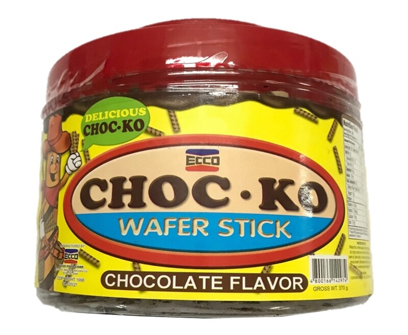 Ecco Choc-Ko Wafer Stick Chocolate Flavor 370g