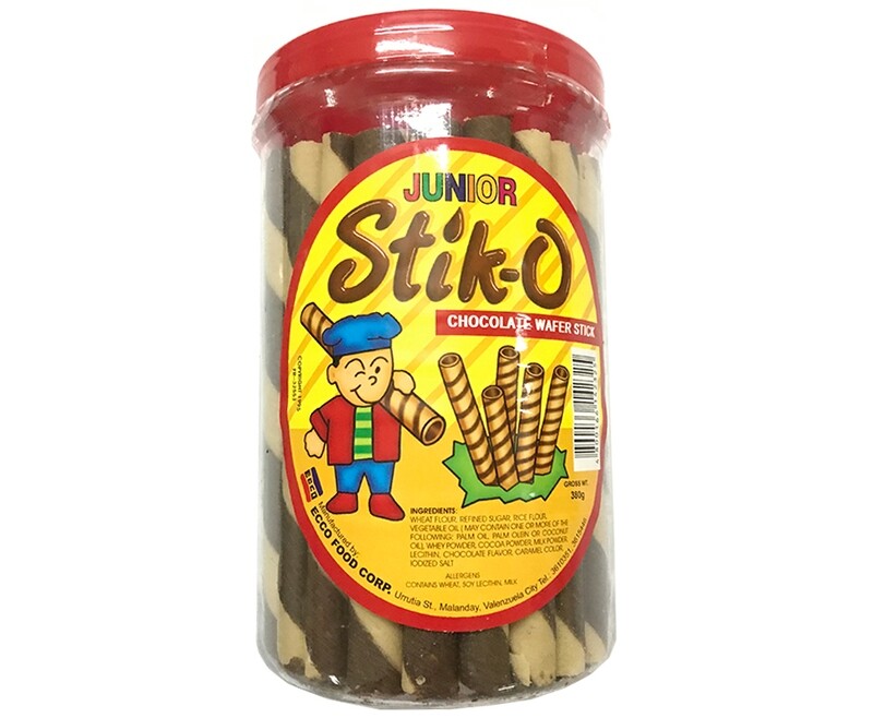 Junior Stik-O Chocolate Wafer Stick 380g