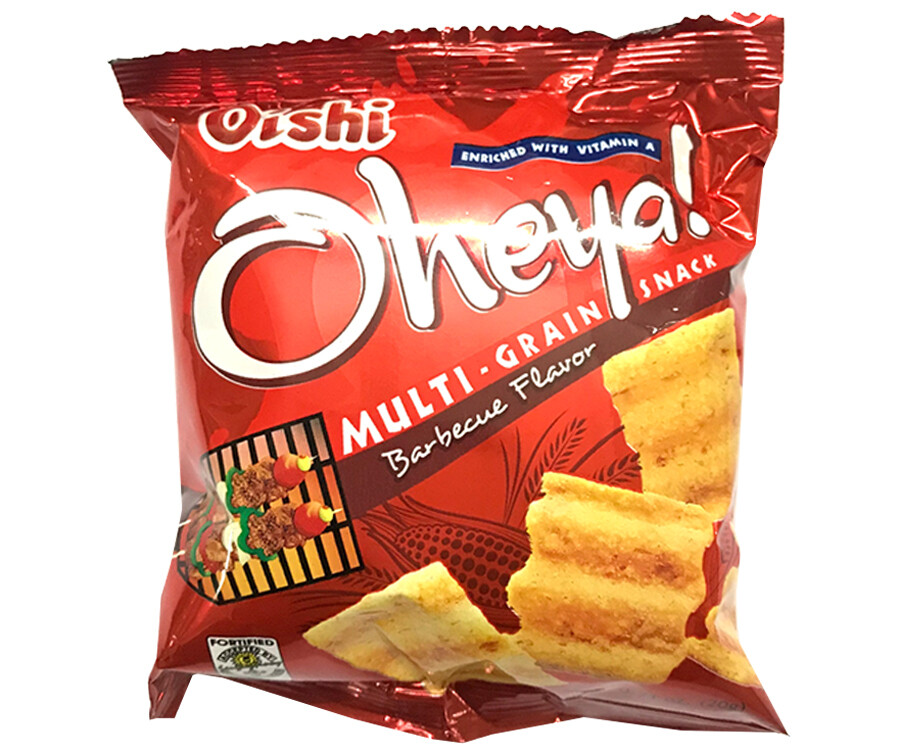 Oishi Oheya! Barbecue Flavor Multi-Grain Snack 20g