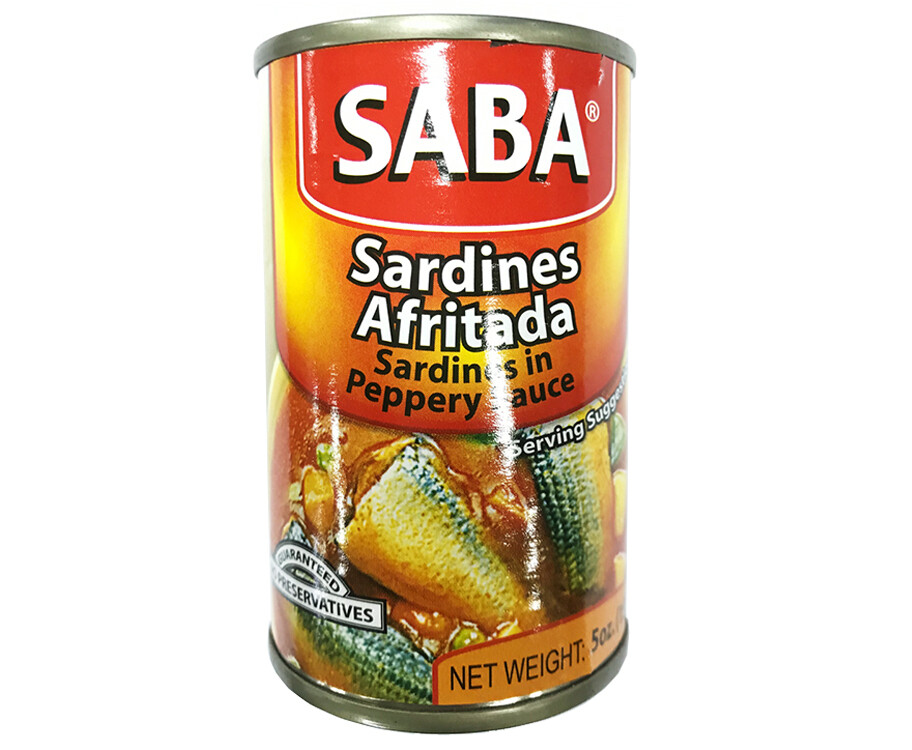 Saba Sardines Afritada in Peppery Sauce 155g