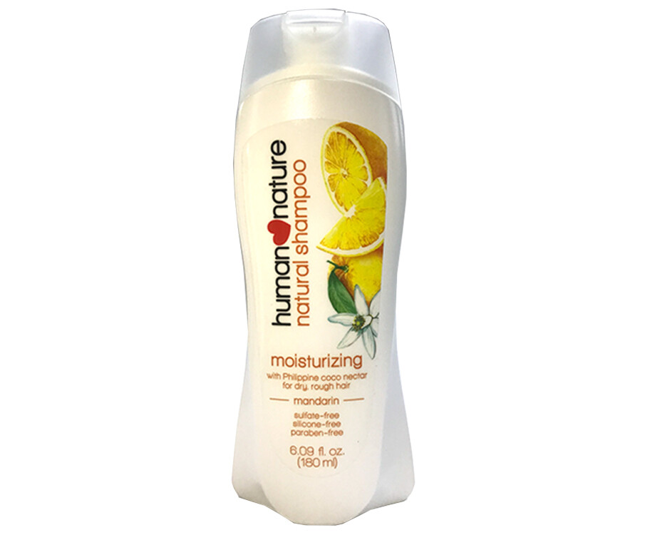 Human Nature Natural Shampoo Moisturizing Mandarin 180mL