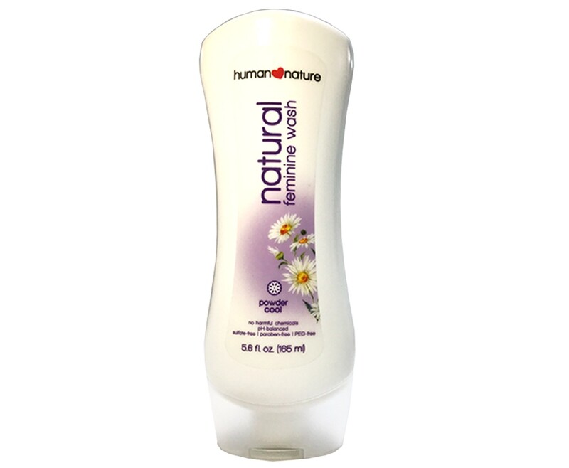 Human Nature Natural Feminine Wash Powder Cool 165mL